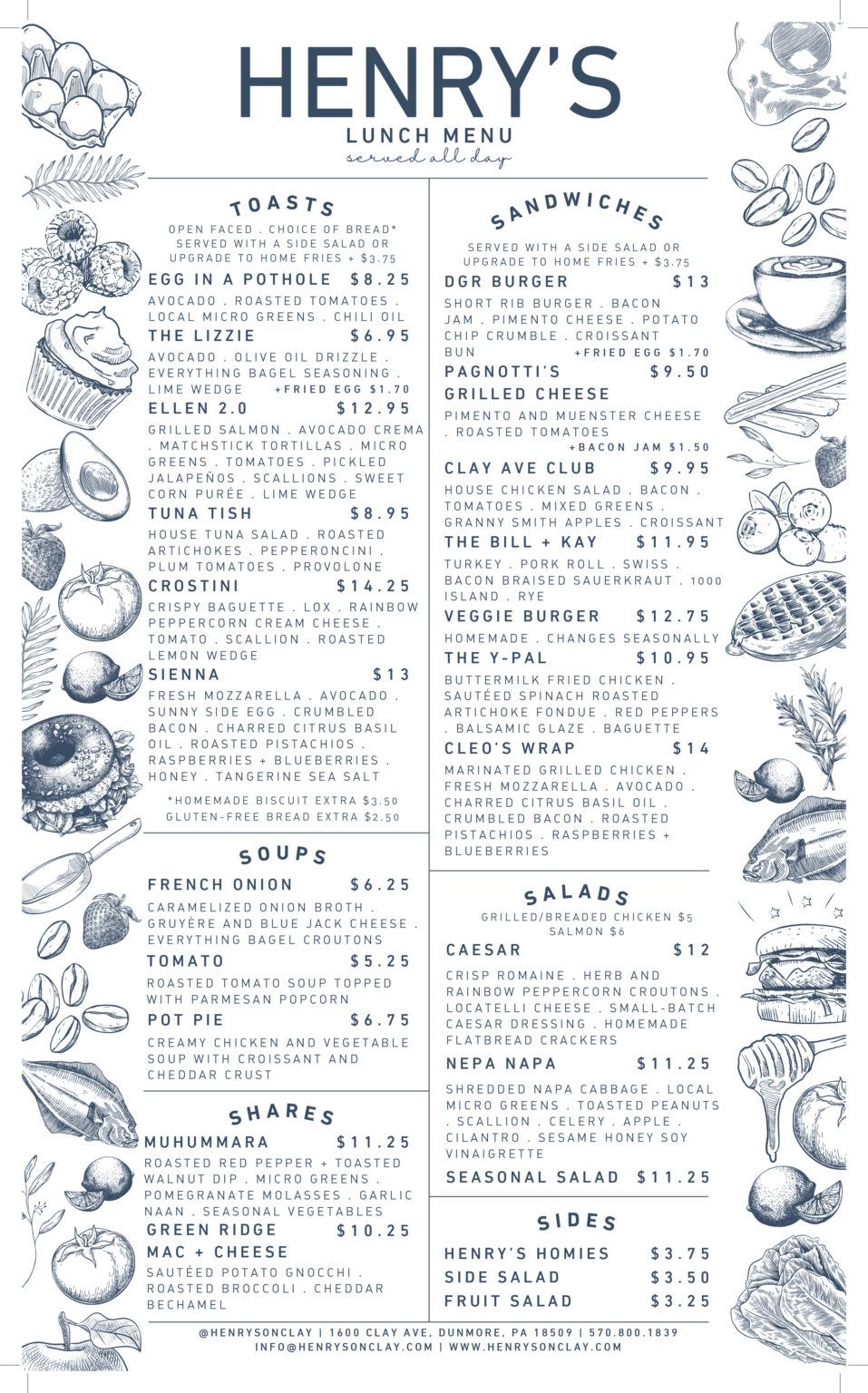 Henry's On Clay | Dunmore, PA