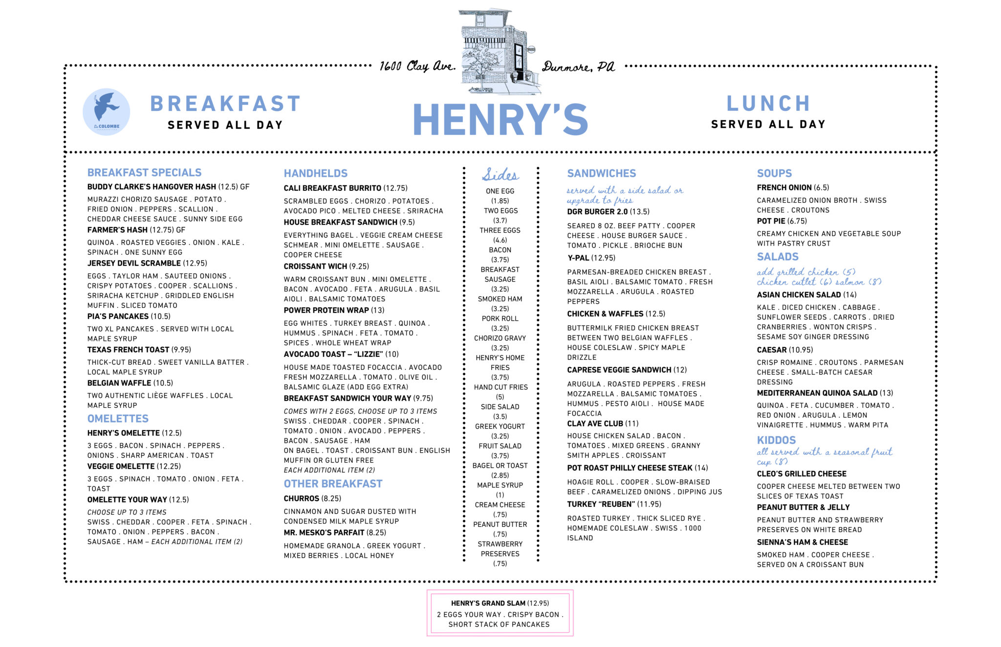 Henry's On Clay | Dunmore, PA